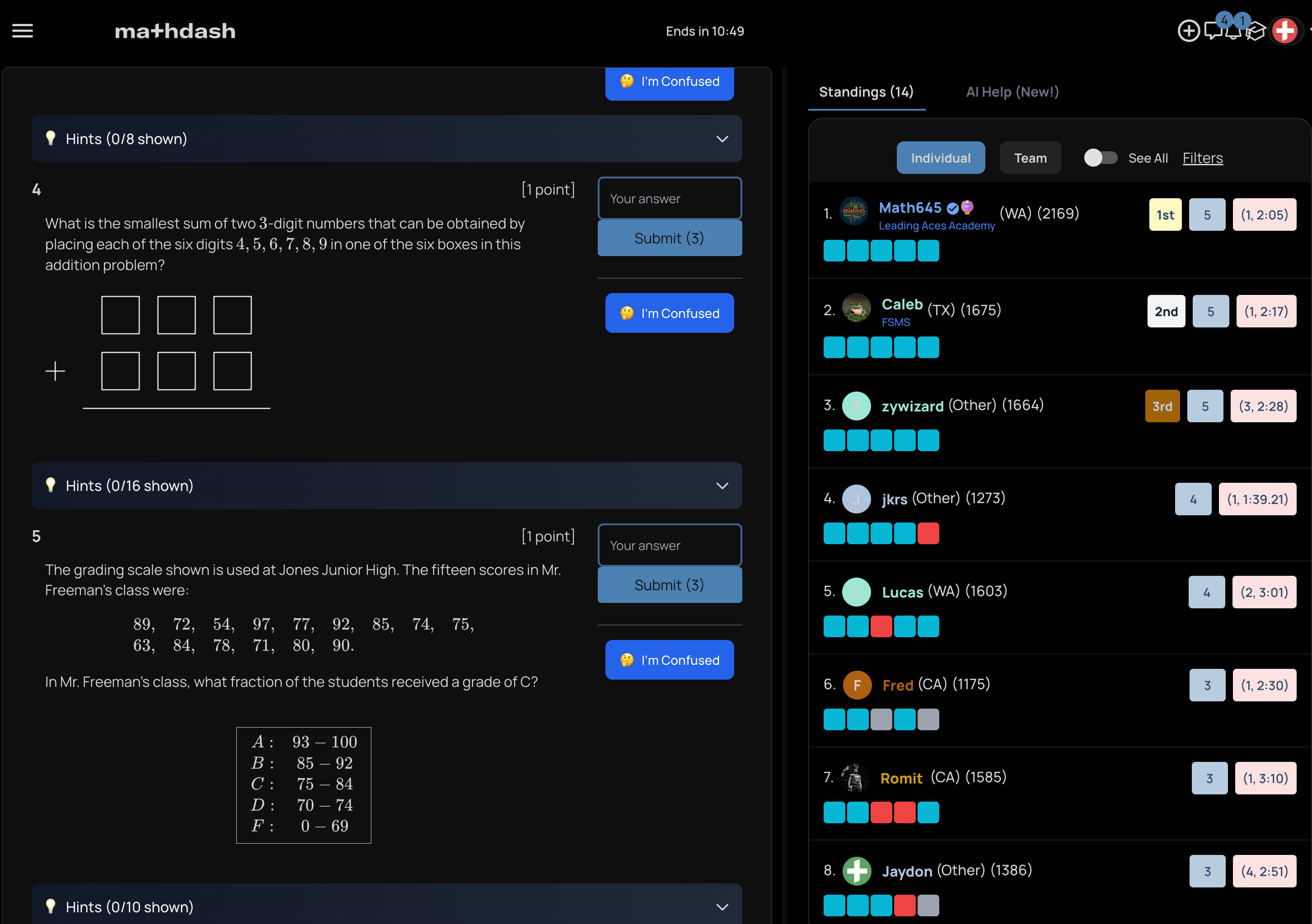 MathDash: Personal Math Coaching
